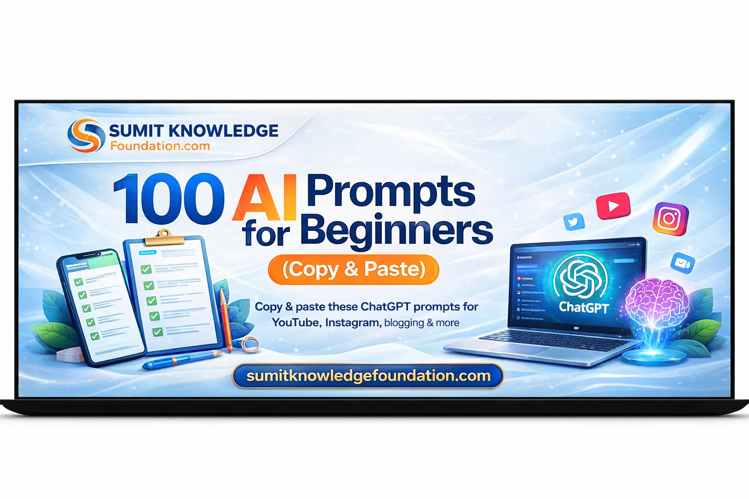 AI Prompts for Beginners – Free ChatGPT Prompts